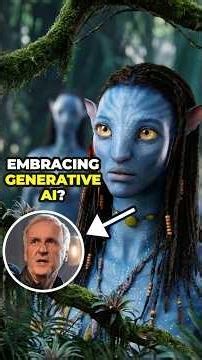 James Cameron Welcomes Generative AI? (Future of Avatar)