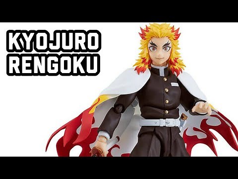 Figma Demon Slayer: Kimetsu no Yaiba Kyojuro Rengoku Deluxe Edition Action Figure Review 鬼滅の刃