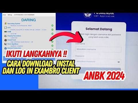 Cara Download Dan Instal Exambrowser Client | Mudah - ANBK 2024