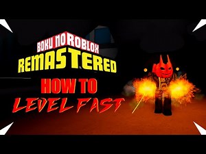 How to level up FAST in Boku no Roblox!