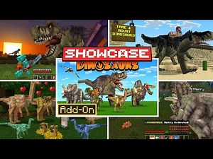 Dinosaur Showcase | Minecraft Dinosaur Marketplace | Bedrock 1.21+