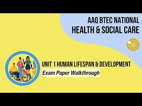 Unit 1 Exam Walkthrough | AAQ BTEC National Health & Social Care