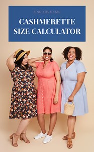 The Easiest Way to Find Your Size! Cashmerette Size Calculator | Cashmerette