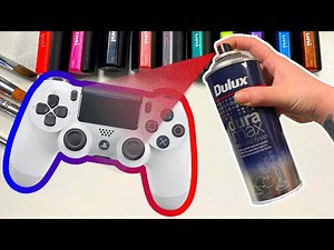 Custom Painting a PLAYSTATION 4 CONTROLLER!
