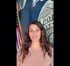 Police save toddler running down side of Florida highway at night