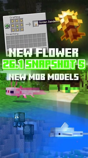 Bunga Awet Muda!? #minecraft #update #review