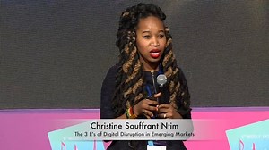 3 E's of Digital Disruption in Emerging Markets- Keynote at Dubai | Christine Ntim