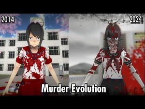Evolución de Muertes desde 2014-2024 -Yandere Simulator