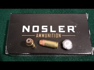 Short barrel 9mm test: 115 grain Nosler ASP