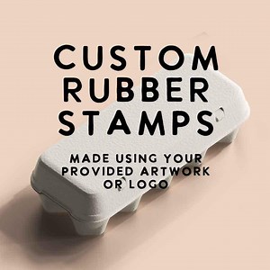 Custom Logo Stamp: for Eggs, Cartons, Farm Stands - Etsy