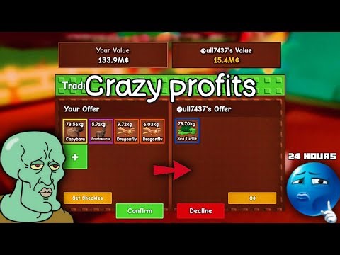 What 24 Hours Of TRADING Looks Like ☠️| in Grow a Garden