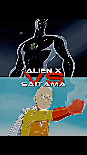 #CapCut ALIEN X VS SAITAMA #AlienX #Ben10 #Saitama #OnePunchMan