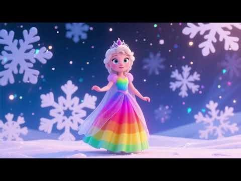 Elsa’s Rainbow Dress 3 🌈✨ | Colorful Magic Transformation