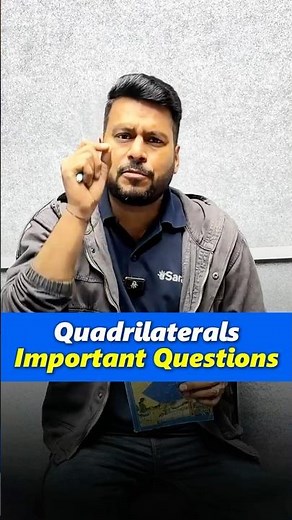 Class 9 Chapter 8 Quadrilateral Guaranteed Qs in Exam 2025-26 #shorts #maths #class9 #esaral