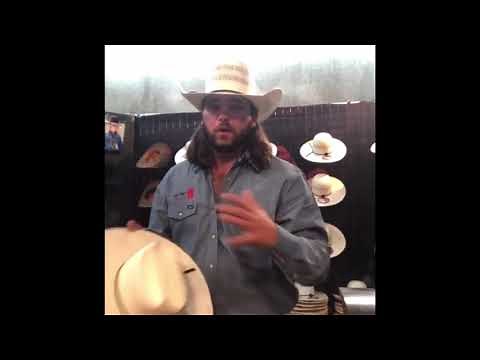 How to shape a straw hat