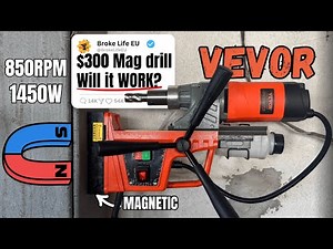 I Tested Vevor’s $300 Magnetic Drill — Here’s What Surprised Me