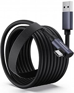 Amazon.com: Amavasion Link Cable 16FT Compatible with Meta Quest 3/ Meta Quest 3S Accessories Oculus Quest 2 Accessories/and PC/Steam VR,Super High Speed PC Data Transfer USB 3.0 to USB C Cable for VR Headset : Electronics