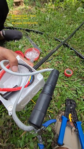 Aishwaryam i Tech | Outdoor Cat 6 Coupler ( Jointer) WhatsApp 9698614443 #cat6joint #dharapuram #cctv #aishwaryamitech | Instagram