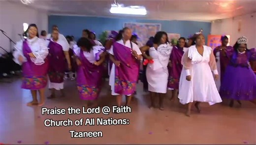Praise the Lord at Faith Church of All Nations Tzaneen