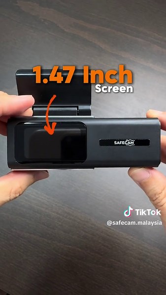 Latest Model 4K X500 Smart Compact Dashcam - Safecam for Vios, Myvi, Civic, and Bezza