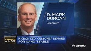Micron CEO: Q4 results impacted by PC market