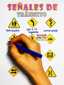 Señales de tránsito y su significado | Aprende con Yes