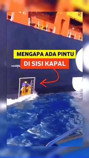 338K views · 4.1K reactions | Fungsi pintu di sisi kapal | Dunia info | Facebook