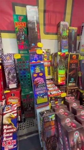 THE BEST ARTILLERY SHELL SELECTION IN WISCONSIN!! #fypyoutube #fireworks #shorts #youtubeshorts