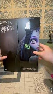 Unbox Monster high x Tim Burton Corpse Bride Skullector doll with me. no music addition