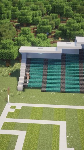 MC World Cup Football stadium #icraftinfinite #minecraft #share #worldcup | ICraftInfinite
