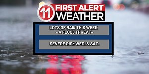 First Alert: Multiple weather hazards this week