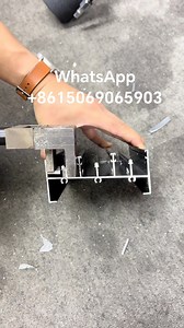 580K views · 2.9K reactions | Portable Aluminum Sliding Door Frame Water Drain Punching Machine WhatsApp: 150 6906 5903 Support customiz mold according to your drawing,machine delivery from China factory,door to door delivery,5-7 days arrival | Jinan Bohman Machinery Co.,Ltd | Facebook