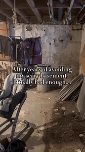 4.4M views · 145K reactions | I'll never get over this $1,000 transformation 﫢 everytime I walk into this basement I'm still shocked it's the same space!! #diybasement #HomeImprovement #diyprojects | The Blackstone Project | Facebook
