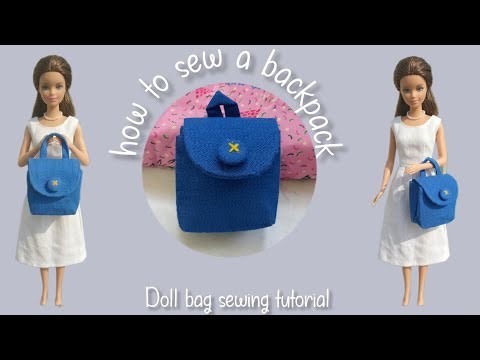 How to sew a backup/Mini backpack sewing tutorial/ DIY backpack sewing tutorial 