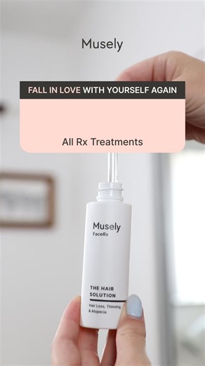 TODAY ONLY: 30% OFF all Musely treatments! ❤️ Fall in love with yourself again with prescription care proven to deliver real, lasting results! Say goodbye to dark spots, aging, hair loss, menopause symptoms, and more. 📲 Get started 100% online at Musely.com ❤️ Trusted by over 1 million patients PROMOTION TERMS: Code LOVE30 must be input at checkout to apply 30% off any Musely treatment(s); Must be initial order with “Refill Every 2 Months” or “Refill Every 3 Months” selected at cart, or prescri