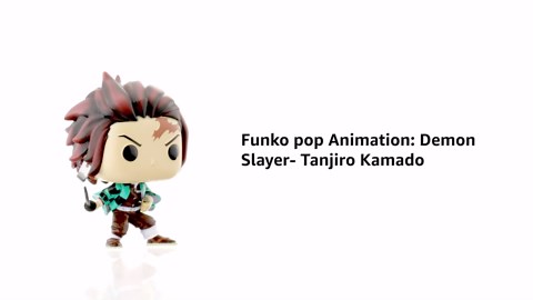 Funko POP Animation: Demon Slayer- Tanjiro Kamado, Multicolor