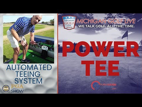 Power Tee - Automated Teeing System - '23 PGA Merchandise Show