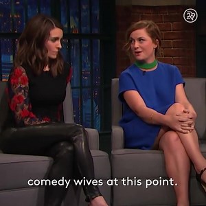 We love the way Tina Fey & Amy Poehler support each other and keep us cracking up the whole time 😂👭 #friendshipgoals Amy Poehler quotes for ANY situation: http://r29.co/2k3JMsp | Refinery29