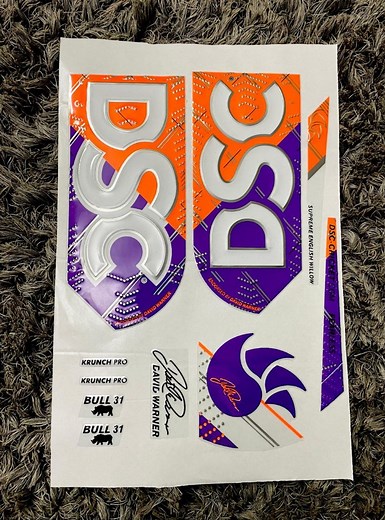 DSC Bat Logo Sticker – Waterproof Vinyl for Cricket Bats - Etsy Australia