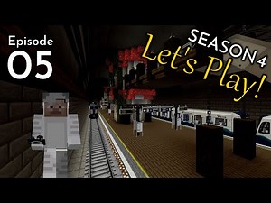 Line FINISHED... Through a MUSHROOM Station? - Minecraft Transit Railway Let's Play S4E5