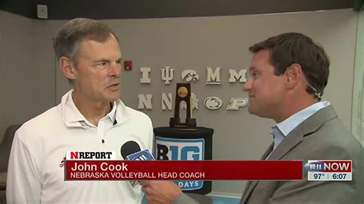 John Cook Interview at Big Ten Volleyball Media Days (6 p.m.)