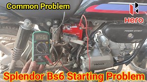 398K views · 10K reactions | Splendor Bs6 Self Start Problem // Splendor Bs6 Starting Problem // Splendor Bs6 Self Motor Problem | Your Bike Mechanic | Facebook