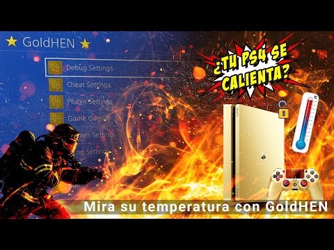 PS4│How to see your console's temperature🔥│Tutorial│GoldHEN