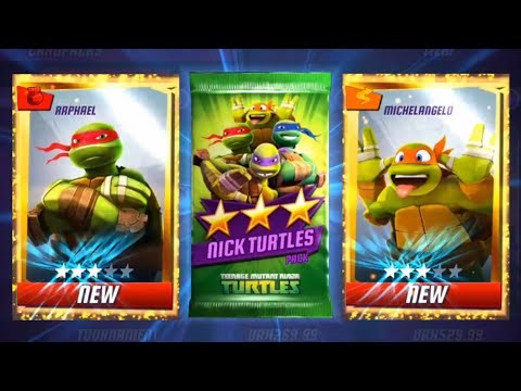 NICK TURTLES PACKS | Teenage Mutant Ninja Turtles Legends