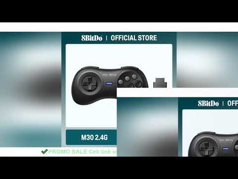 8BitDo M30 2.4G Wireless Gamepad for the Original Sega Genesis and Sega Mega Drive - Sega Genesis
