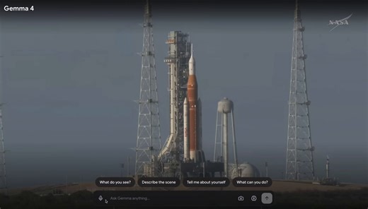 NEW: Google releases Gemma 4, their most capable open models yet! 🤯 Apache-2.0, multimodal (text, image, and audio input), and multilingual (140 languages)!They can even run 100% locally in your browser on WebGPU. Watch it describe the Artemis II launch! 🚀Try the demo! 👇