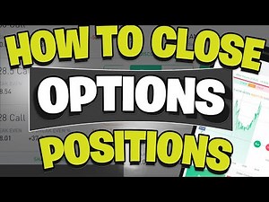 How To Close Option Positions (Close Option Before Expiration)