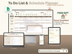 PREMIUM to Do List Template - Etsy