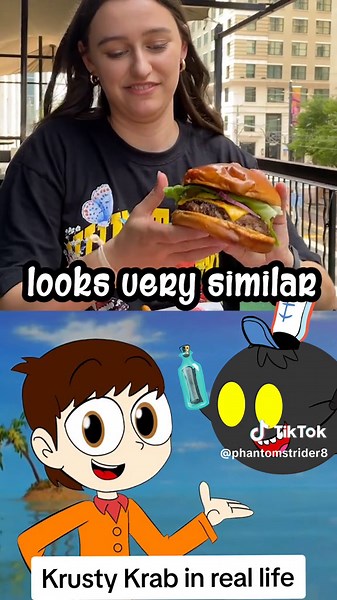 Krusty Krab in real life #spongebob #krabbypatty | salta 3 burger