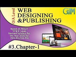|#3 Web designing & publishing chapter 1 O Level & A Level|GIITM